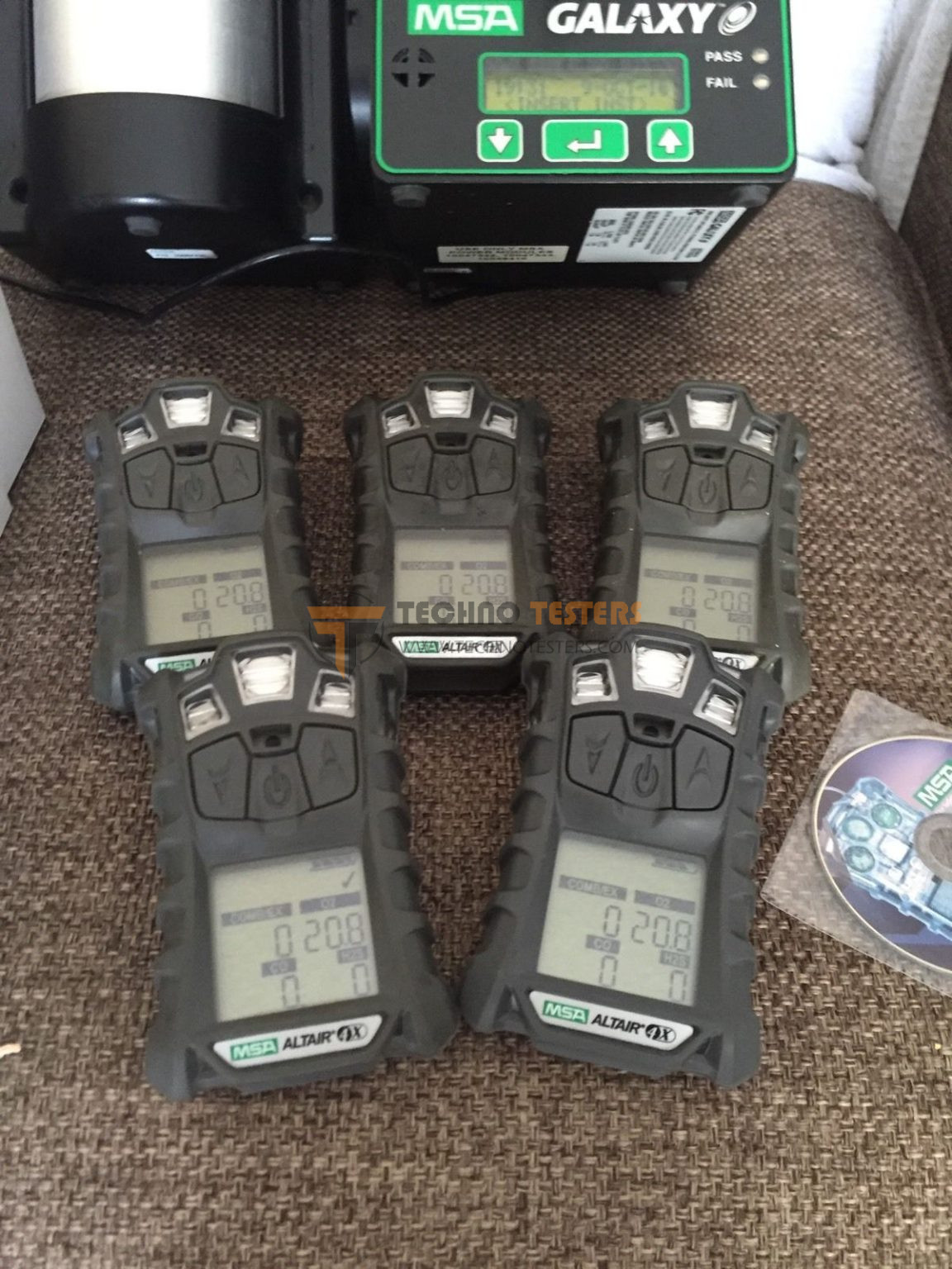 MSA Altair 4X LOT Multigas detector Monitor With Calibration Unit ...