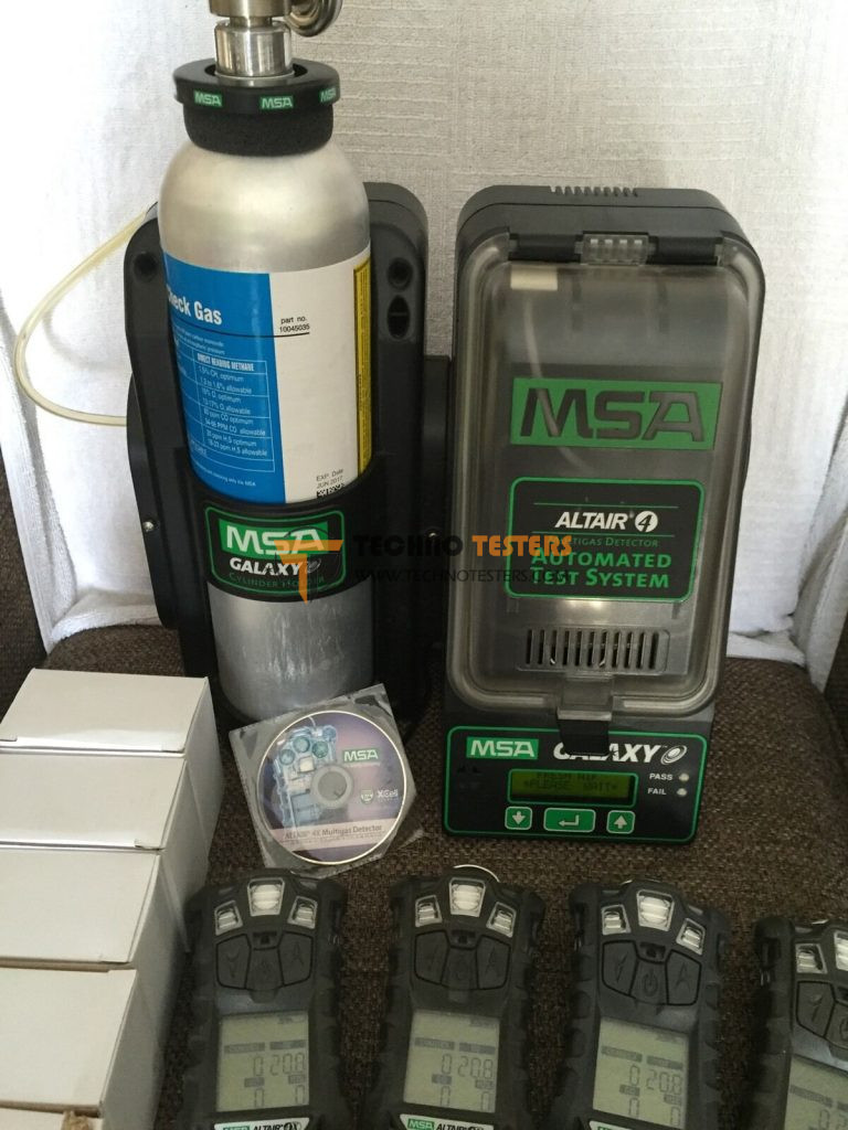 MSA Altair 4X LOT Multigas detector Monitor With Calibration Unit ...