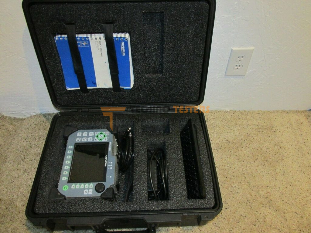 Olympus EPOCH 1000 Ultrasonic Weld Flaw AWS D1.1 +Transducers Phase ...