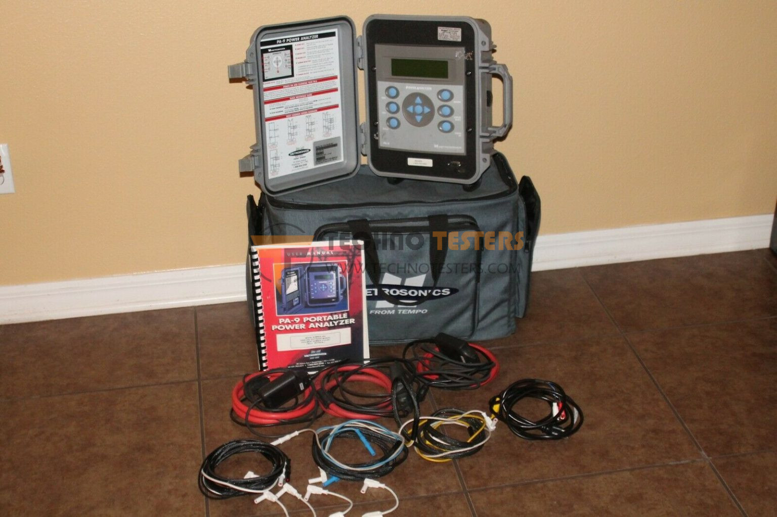 Used Megger PA9 Portable Power Quality analyzer - Techno Testers