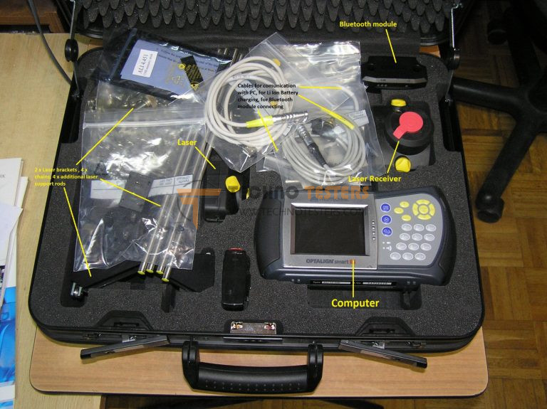 PRUFTECHNIK Optalign Smart RS5R Optical Laser Shaft Alignment - Techno ...