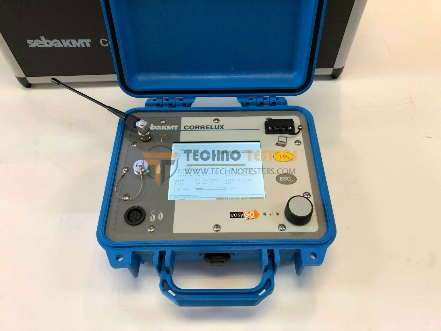 SebaKMT Metrotech HL6000 Correlux Leak Detector Correlator - Techno Testers